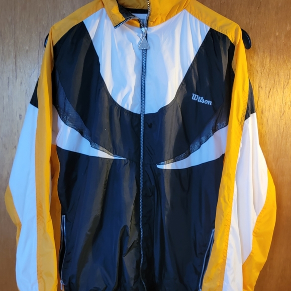 Wilson | Jackets & Coats | Old School Windbreaker Jacket | Poshmark